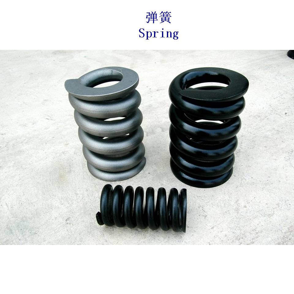 Railway Part Train Damping Spring - Rail Industry Casting Specialists