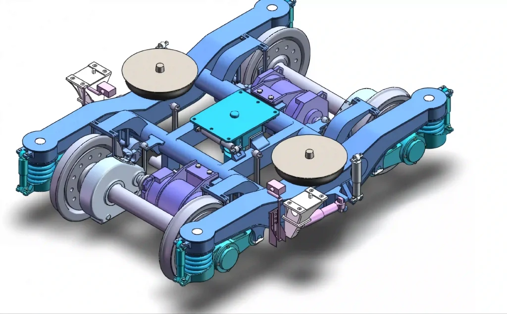 Bogie: “Jantung” dan “kaki” pengoperasian kendaraan kereta api ...